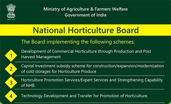 National Horticulture Mission - NHM | UPSC YARD